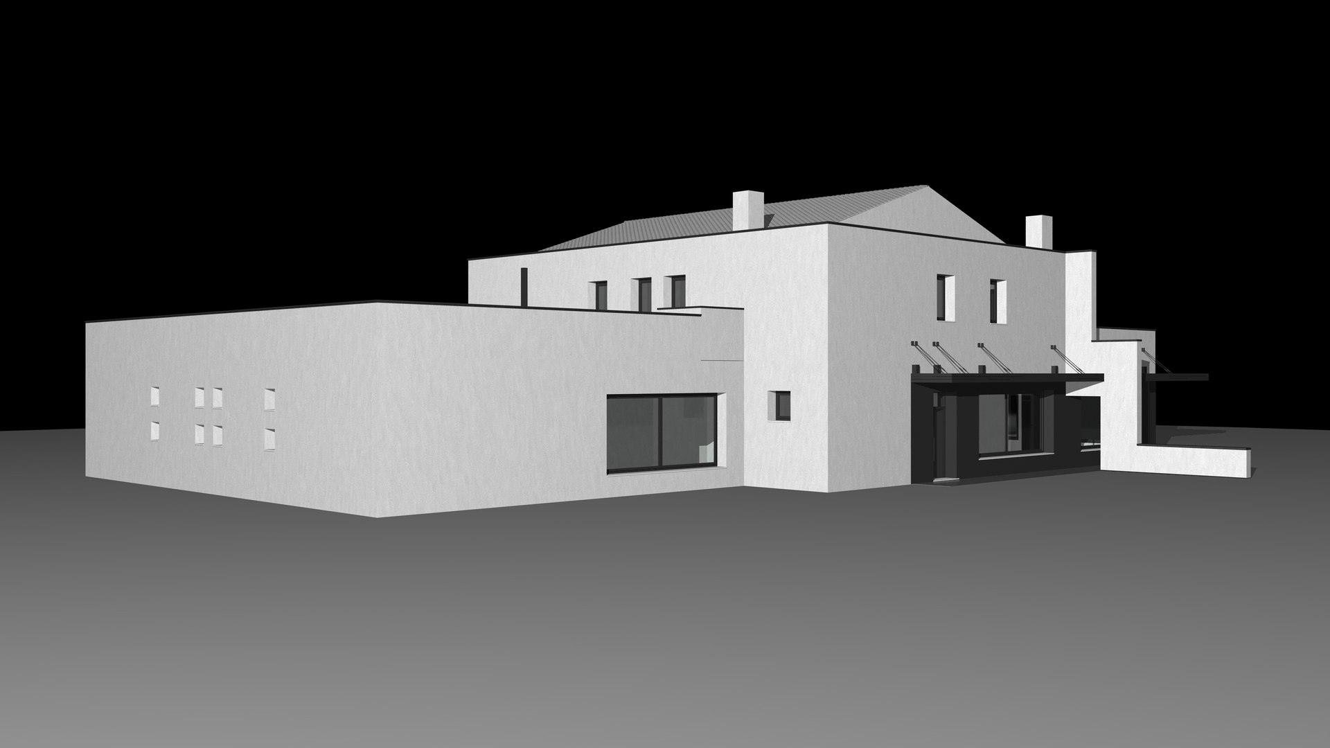 3D Model Commercial Building-1 - TurboSquid 2160778