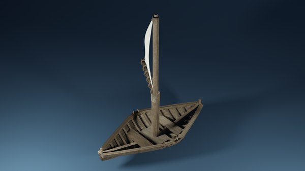 Sailboat with a triangle mast model - TurboSquid 1832201