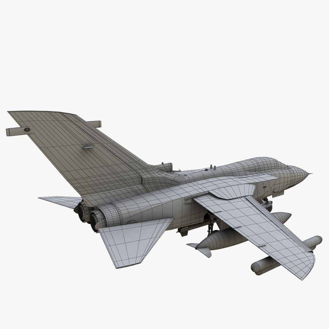 3D panavia tornado model - TurboSquid 1152489