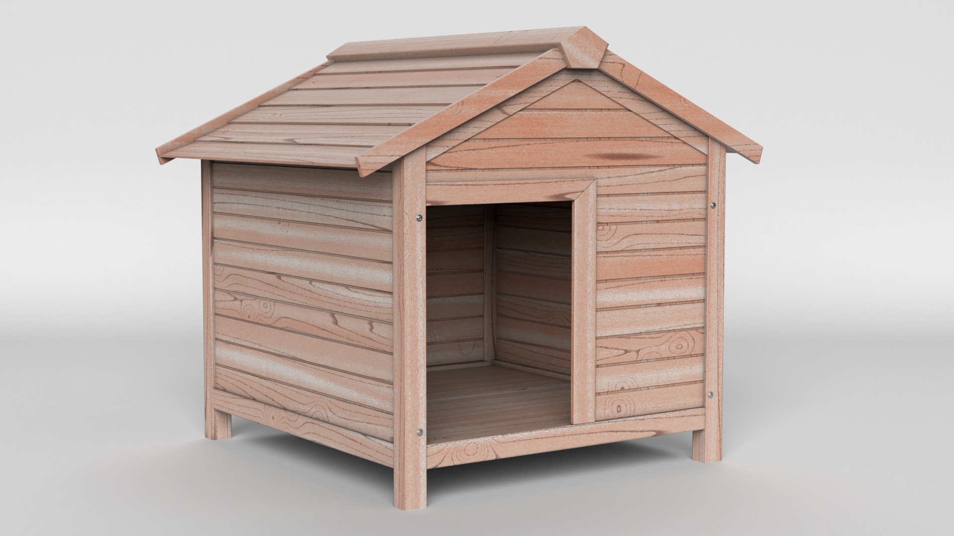 Dog House 3D Model - TurboSquid 1683686