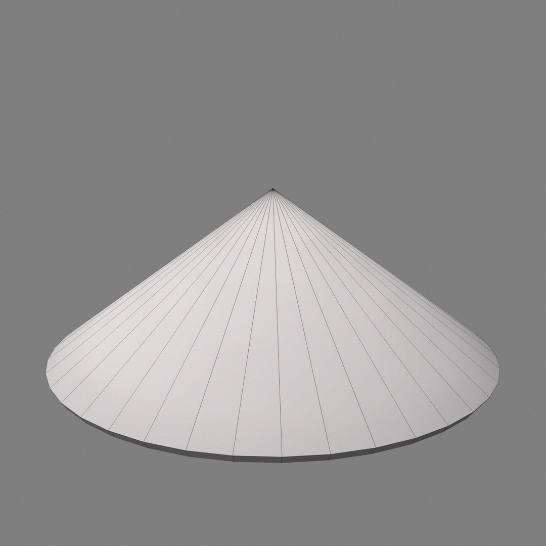 Chinese Hat 3D Model - TurboSquid 1304565