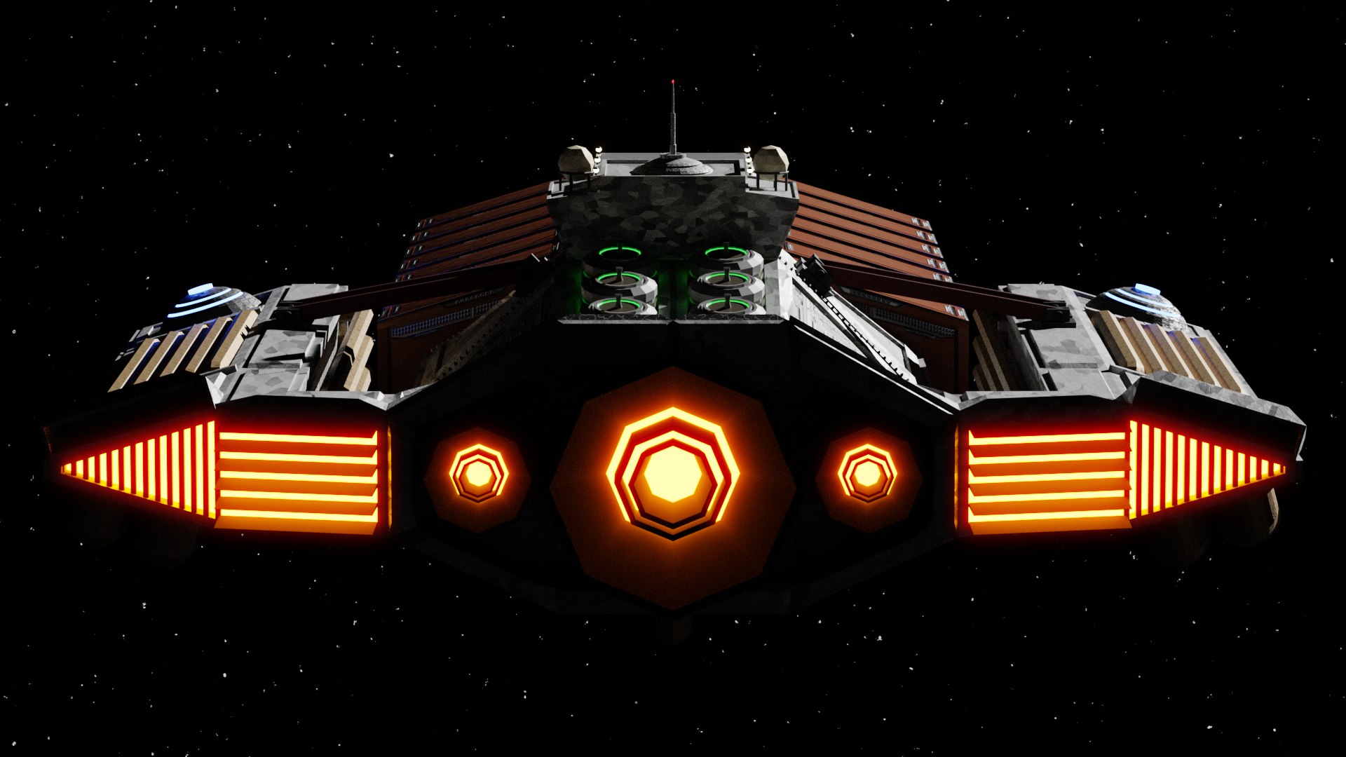 3D Freighter Spaceship - TurboSquid 1799543
