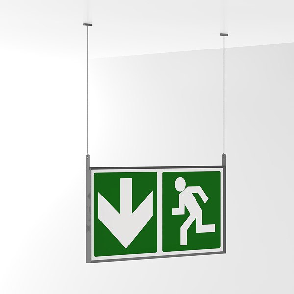 modelo 3d SALIDA DE EMERGENCIA REVIT COLECCIÓN 1 - TurboSquid 1294355