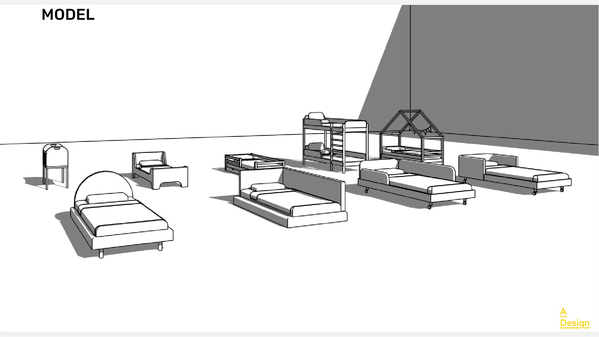 Small Beds - Pack Of Revit Families 3D - TurboSquid 2151422