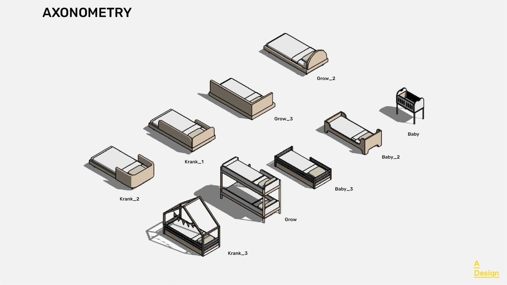Small Beds - Pack Of Revit Families 3D - TurboSquid 2151422