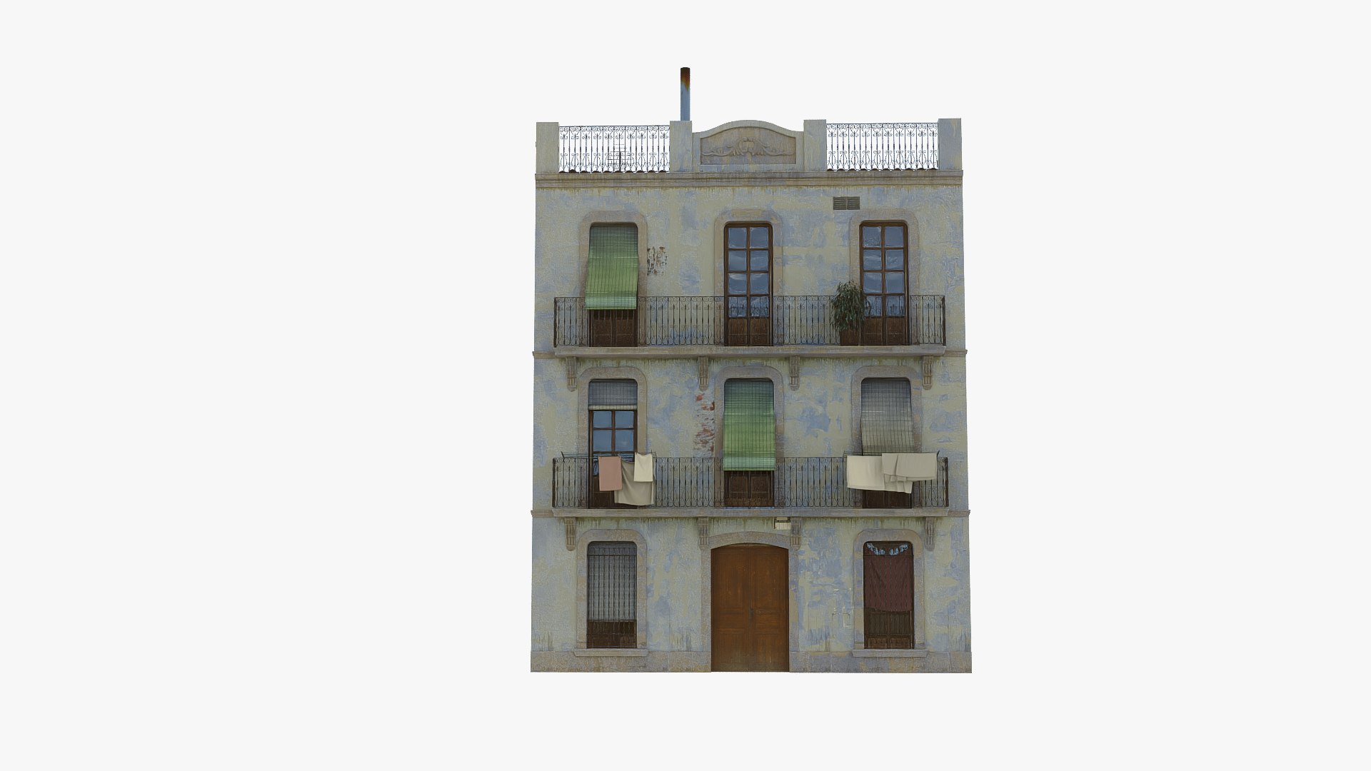 Bisbe Pol 57 Bldg Spain 00-45A 3D Model - TurboSquid 2322612