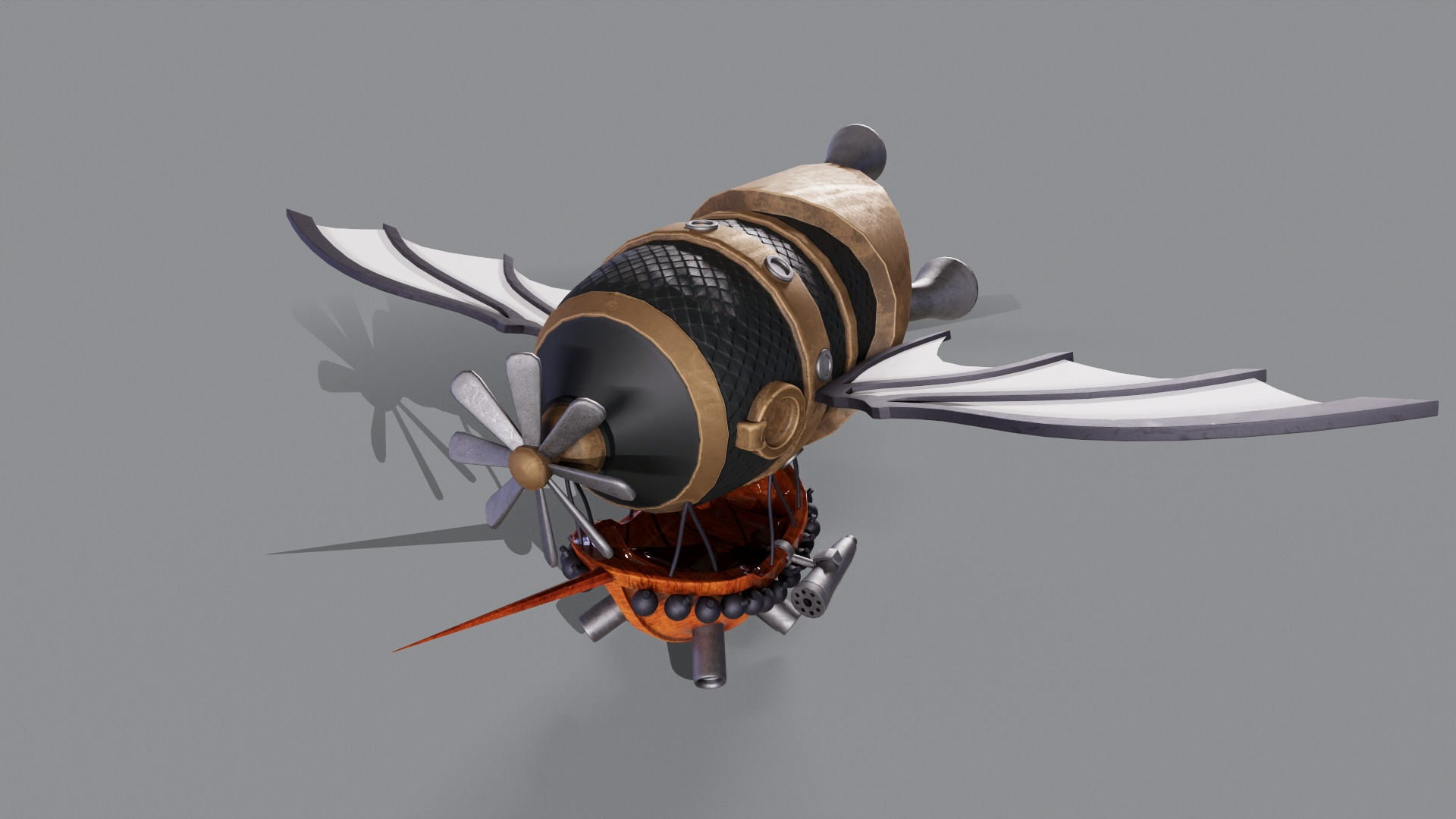 3D Battle Blimp - TurboSquid 2181191