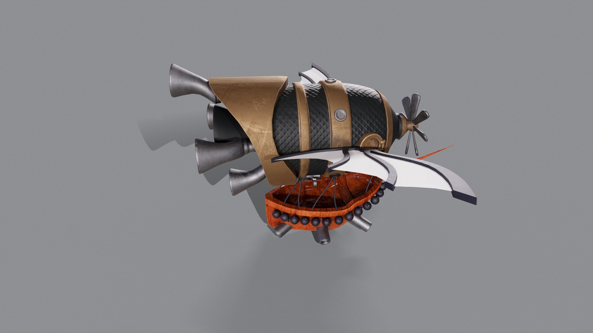 3D Battle Blimp - TurboSquid 2181191