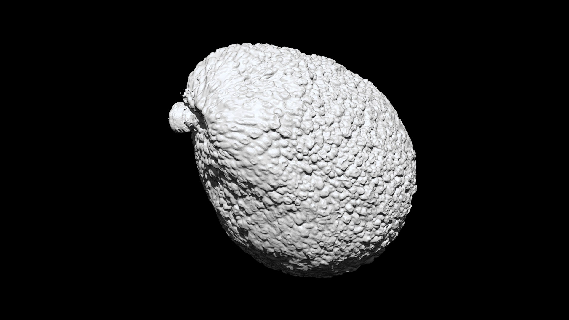 Avocado 3D CT Scan Model Decimate 30 Percent 3D Model - TurboSquid 1932358