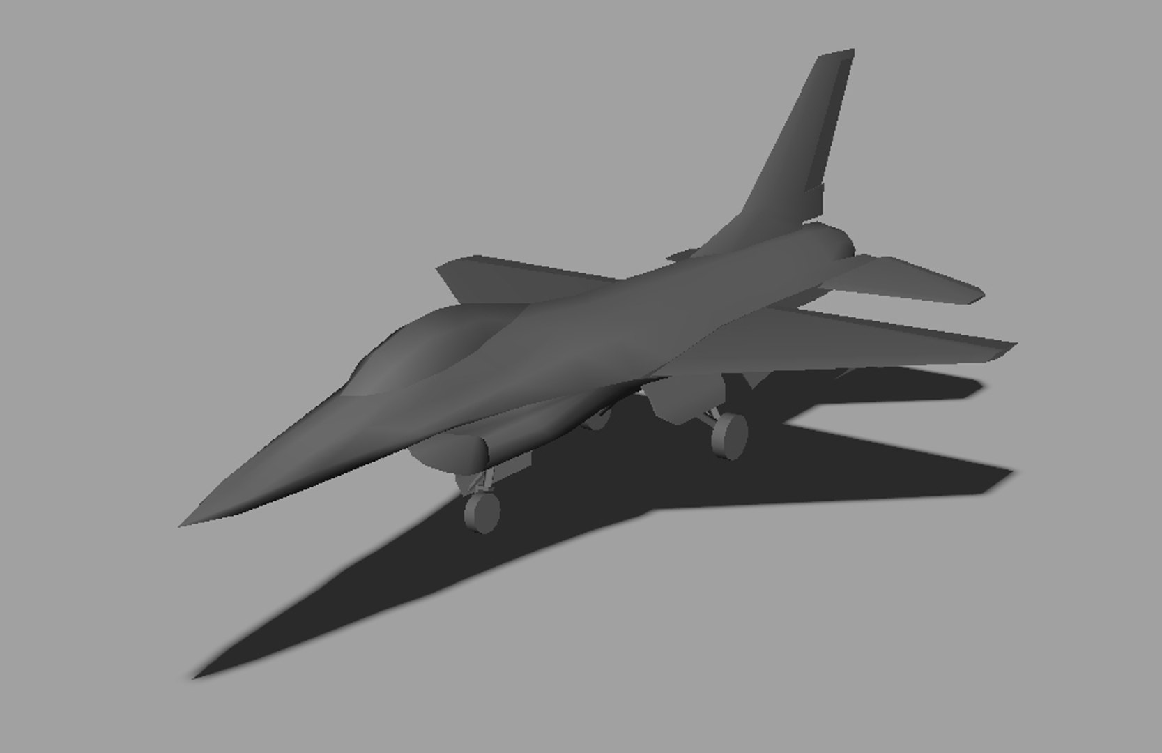 obj f-16 fighter aircraft