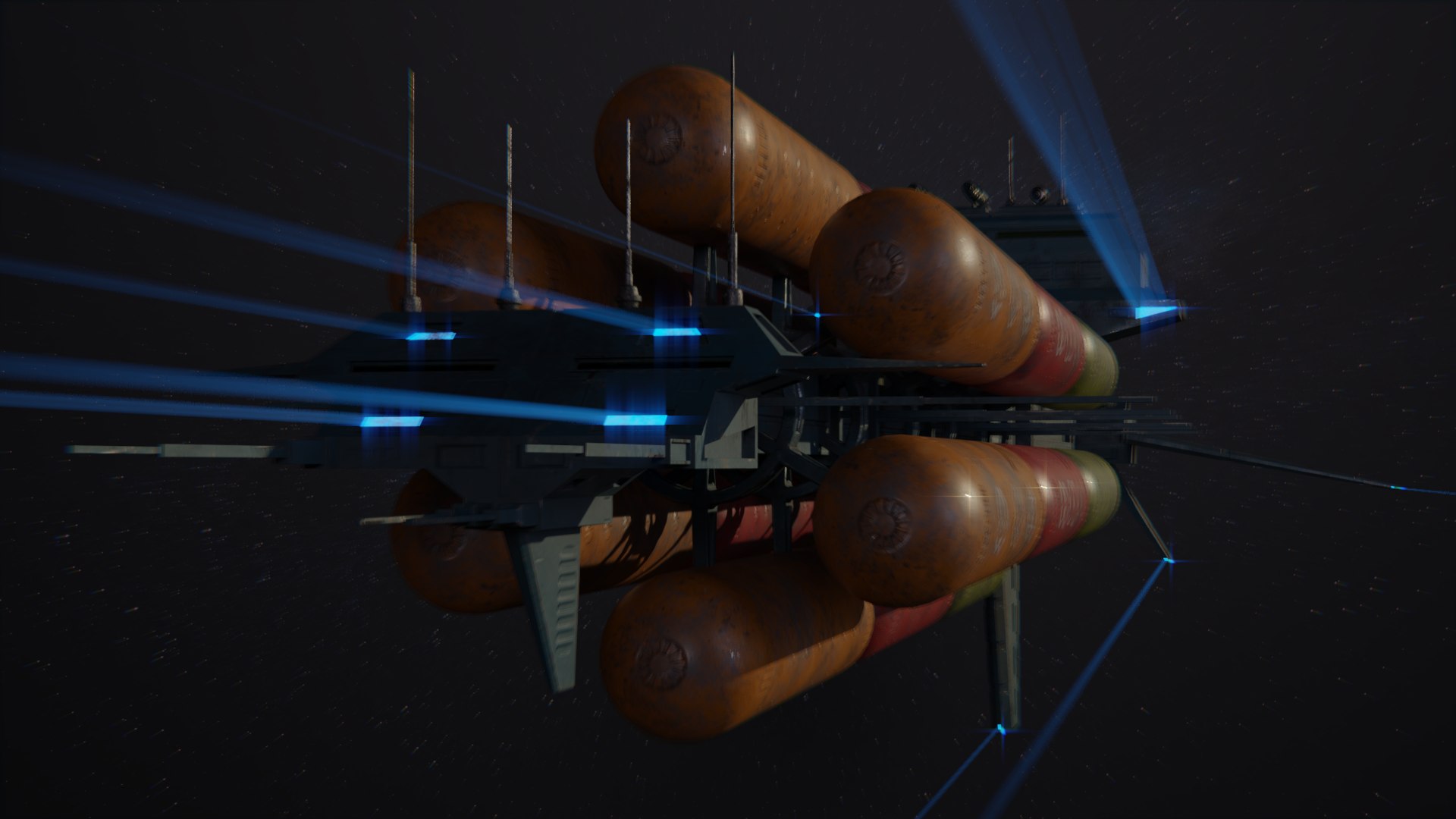 Freighter - Hyperion Class Tanker Vessel model - TurboSquid 1805643