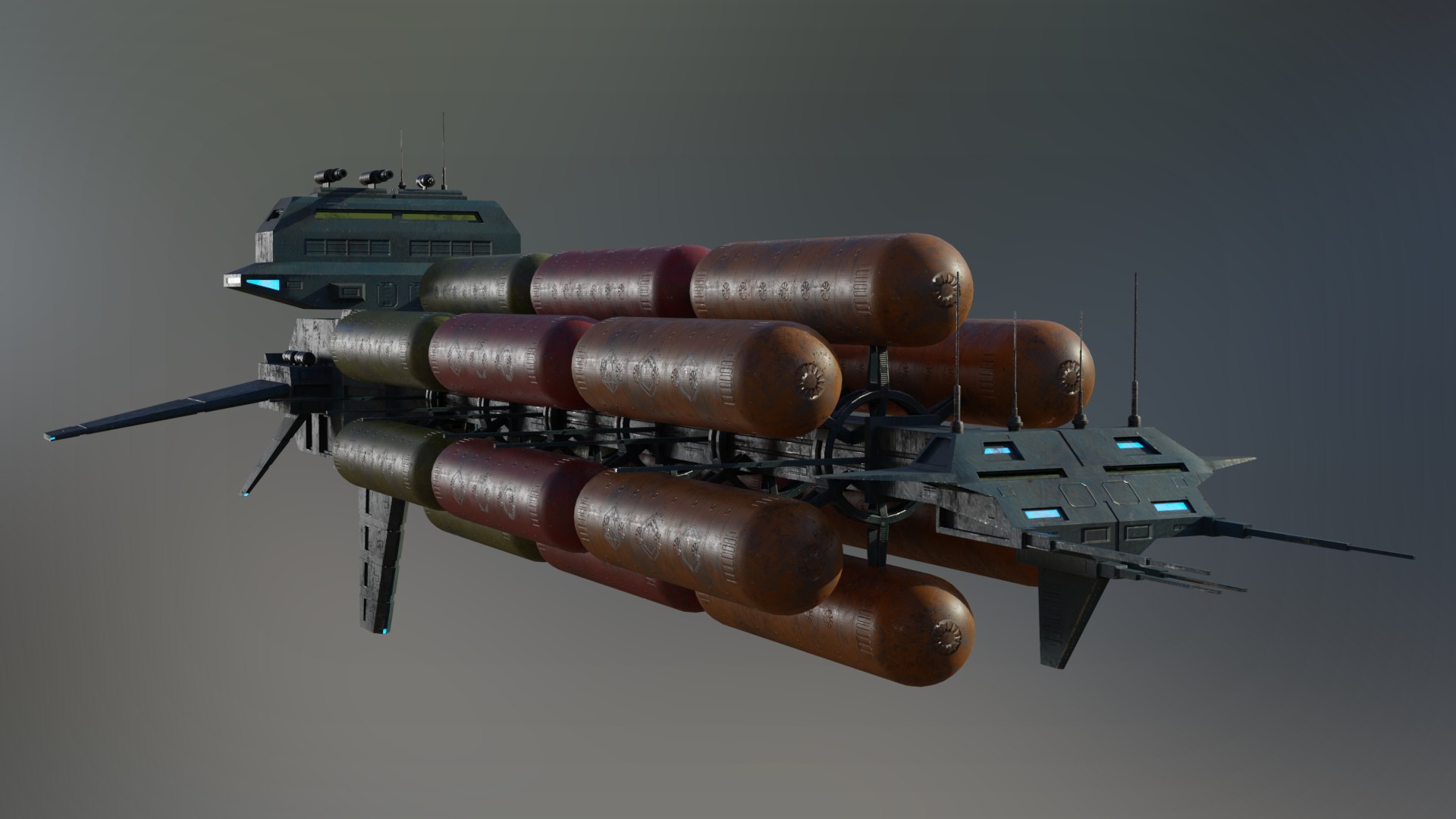 Freighter - Hyperion Class Tanker Vessel model - TurboSquid 1805643