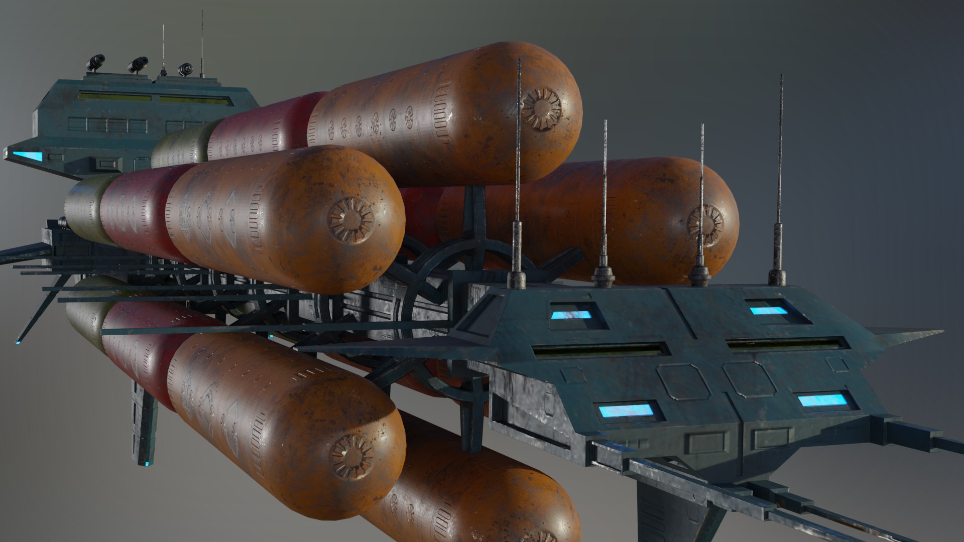 Freighter - Hyperion Class Tanker Vessel model - TurboSquid 1805643