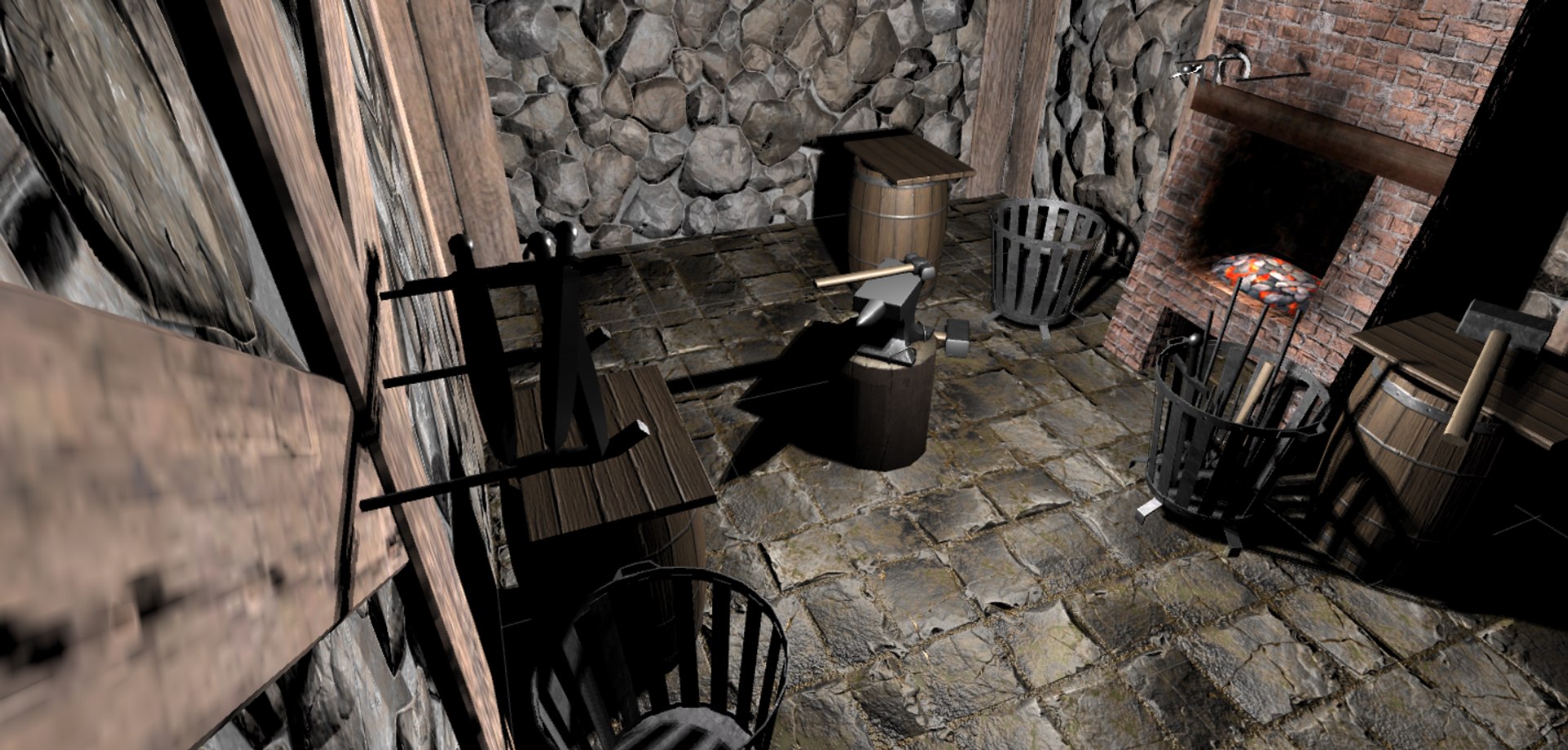 3D Vr Building Props Model - TurboSquid 1437257
