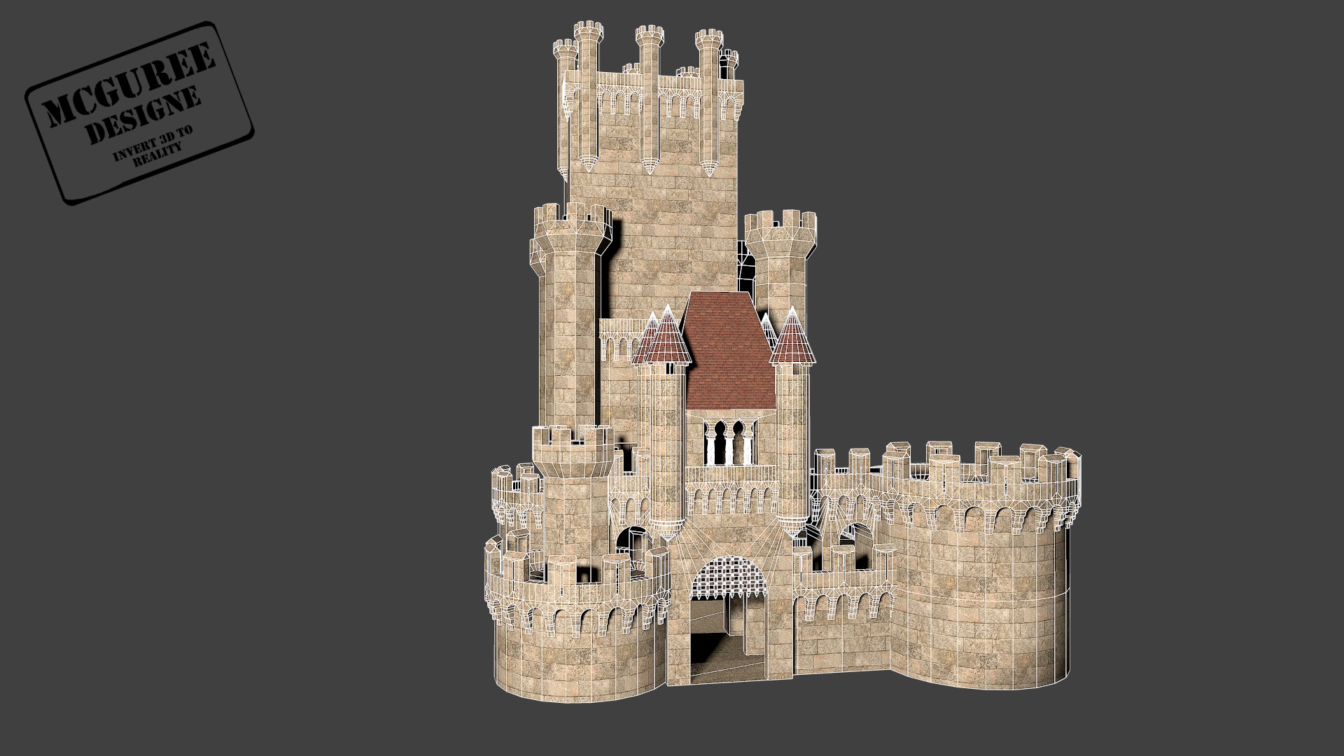 3D Model Medieval Castle - TurboSquid 1802171