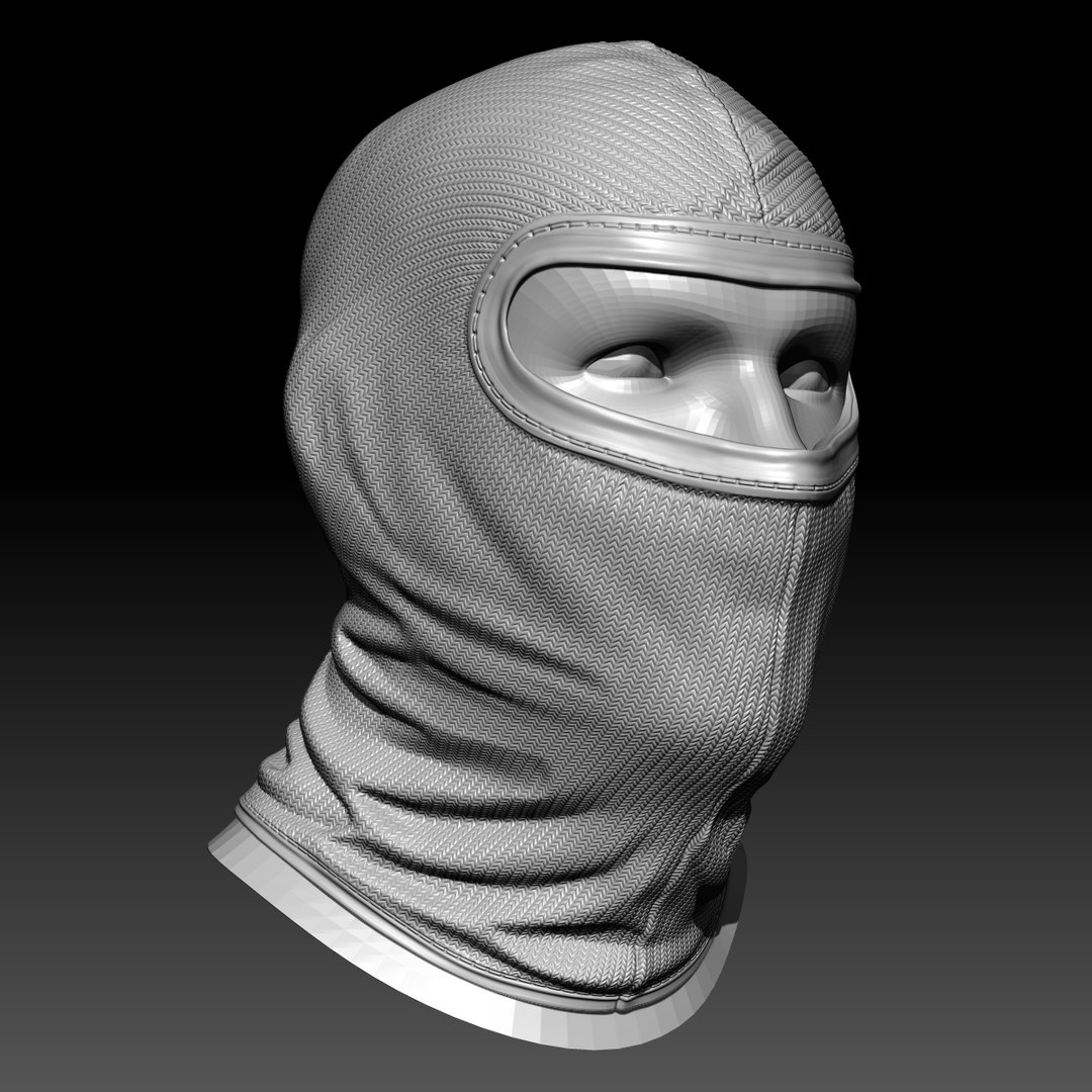 Male Hood Hd 3d Model