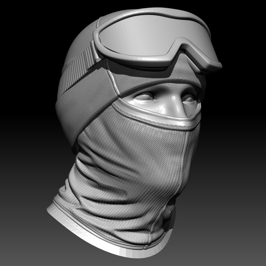 Male Hood Hd 3d Model