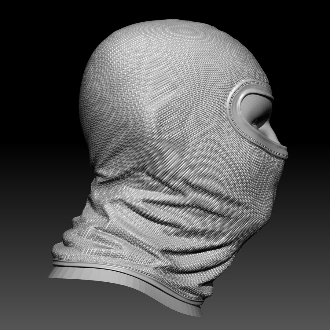 Male Hood Hd 3d Model