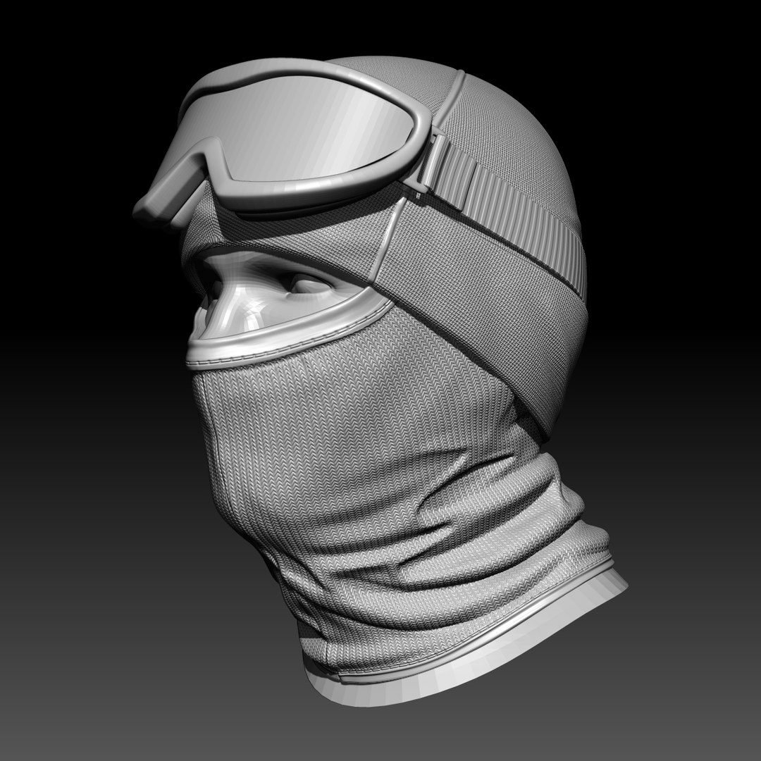 Male Hood Hd 3d Model