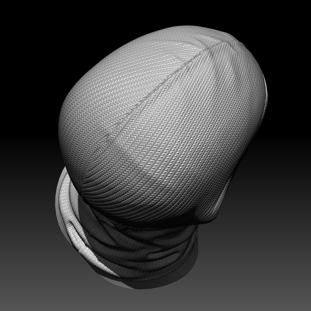 Male Hood Hd 3d Model