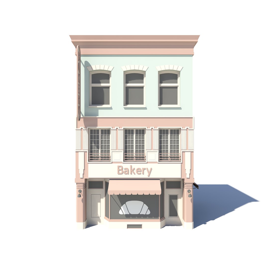 3D Bakery 02 Model - TurboSquid 1467813