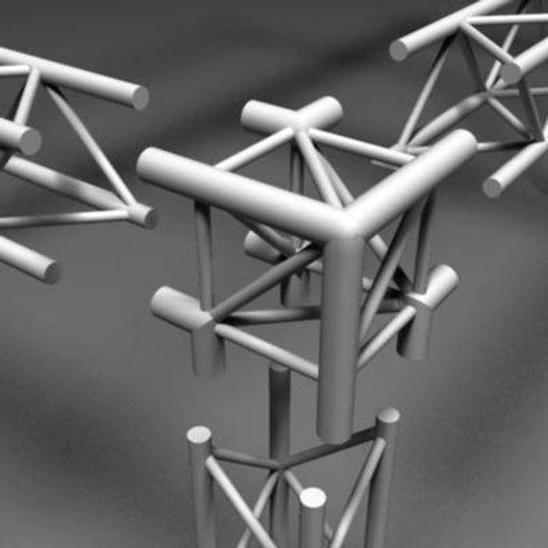 3d model truss