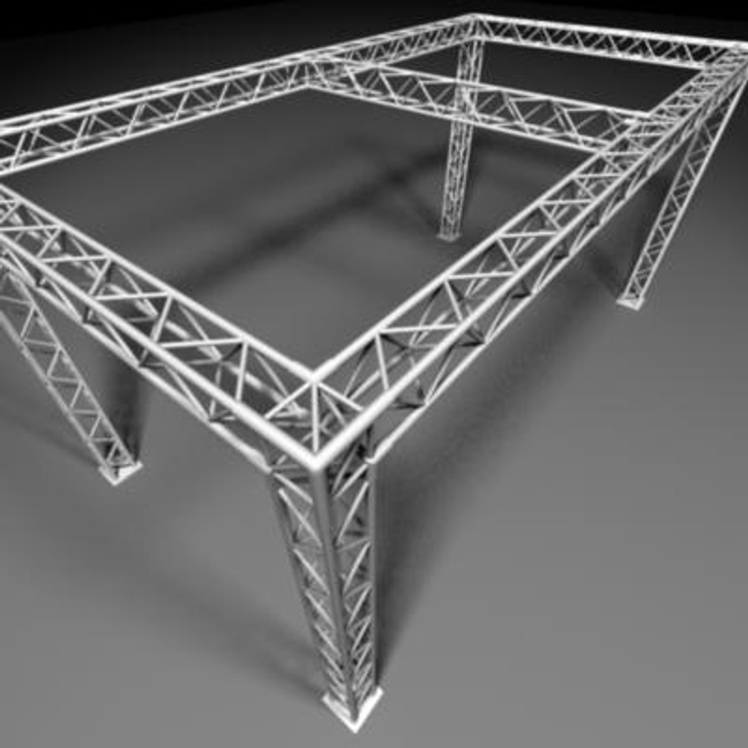 3d model truss