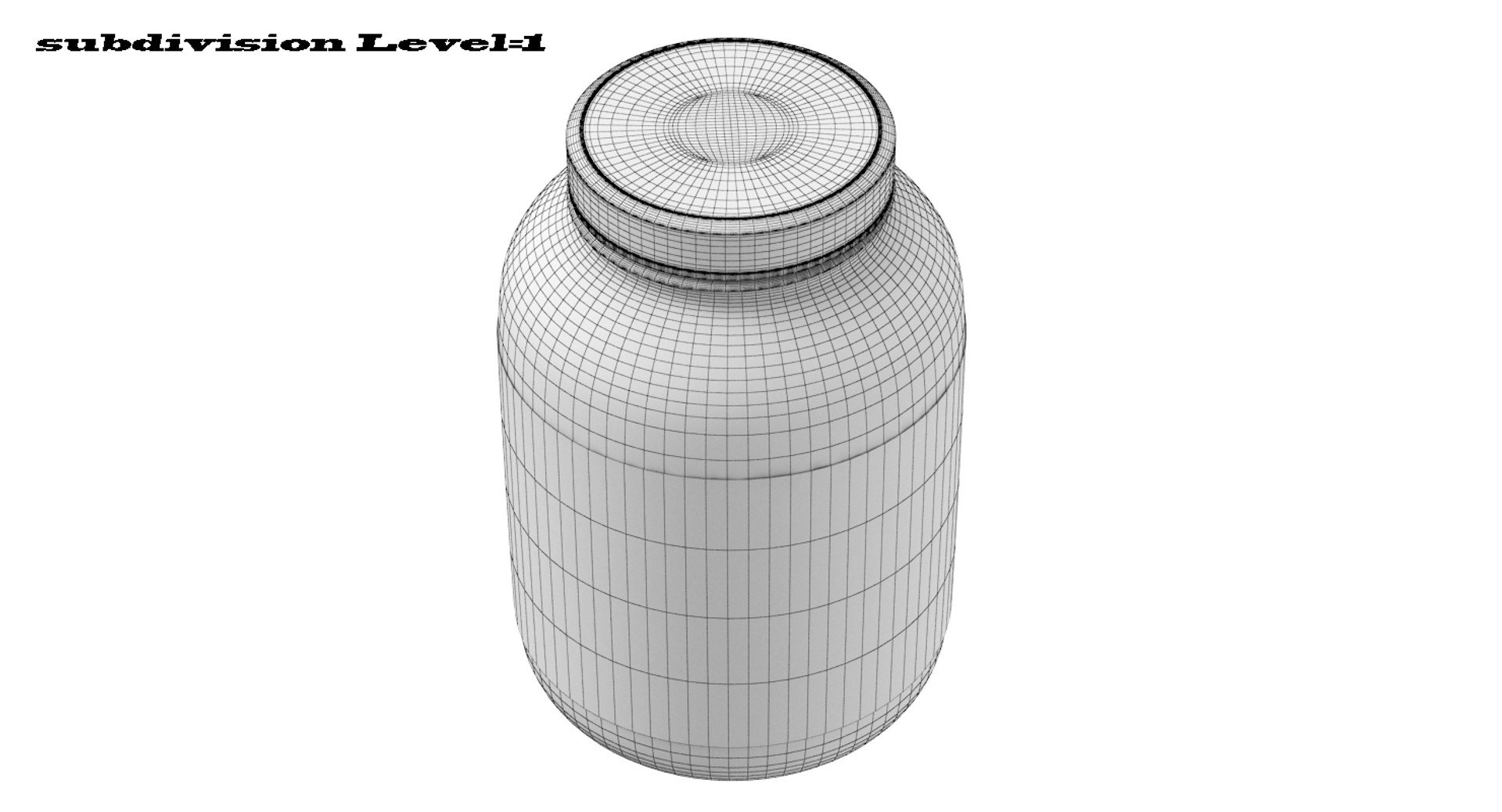 Plastic Bottle And Jar 3D model - TurboSquid 1853791