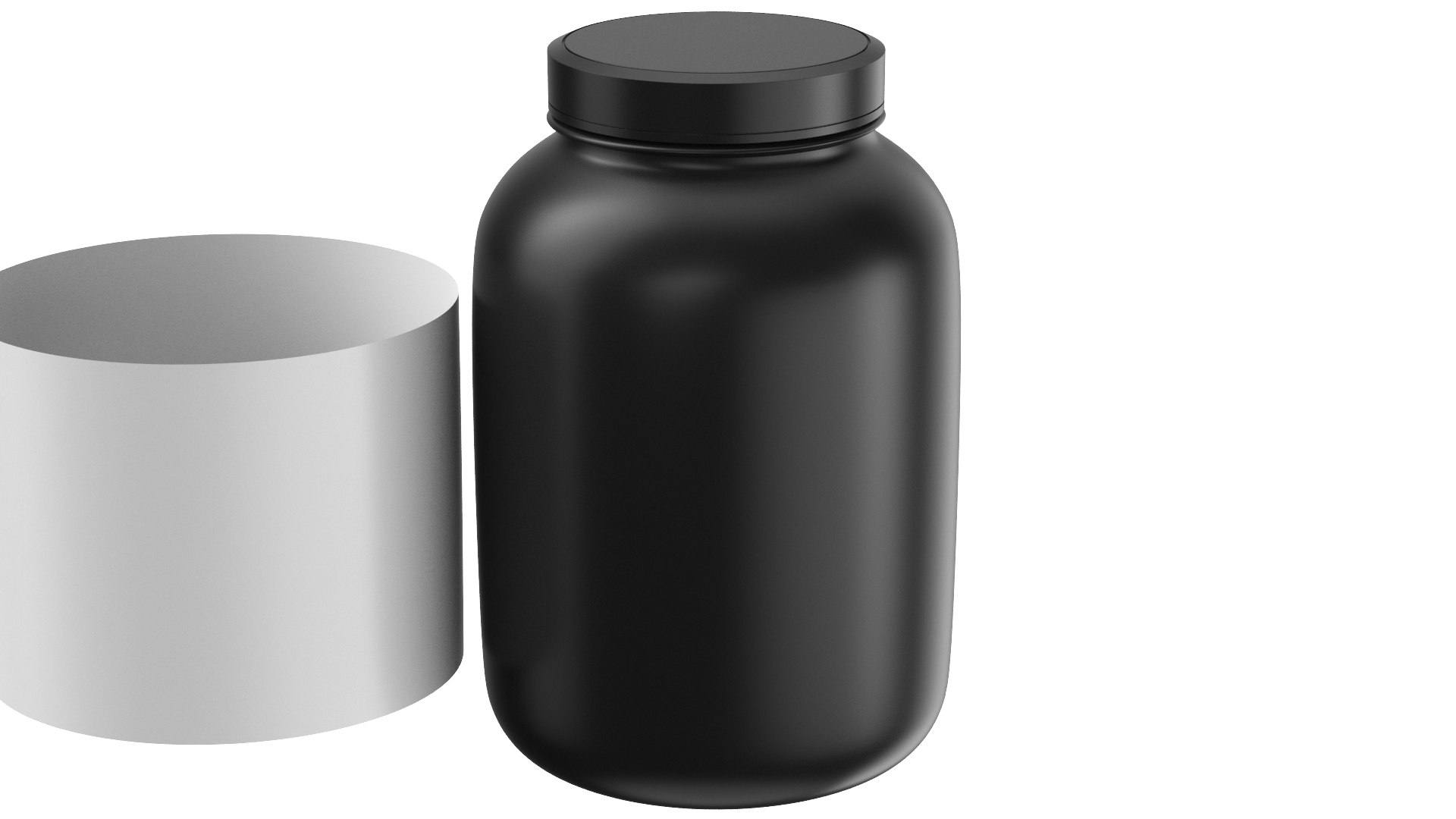 Plastic Bottle And Jar 3D model - TurboSquid 1853791