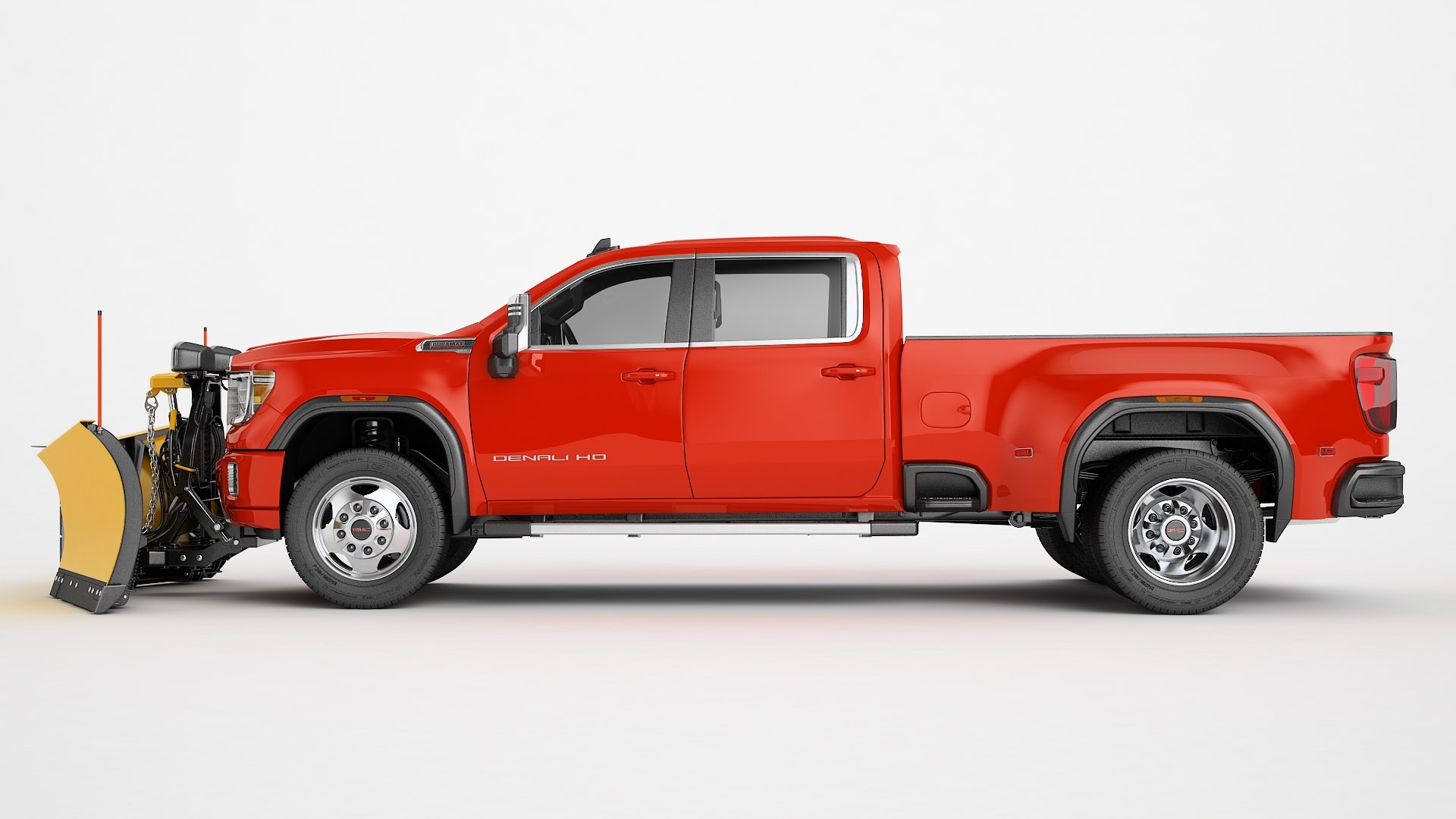 GMC SIERRA HD DENALI 2020 Snow Plow Truck 02 3D Model - TurboSquid 2042408
