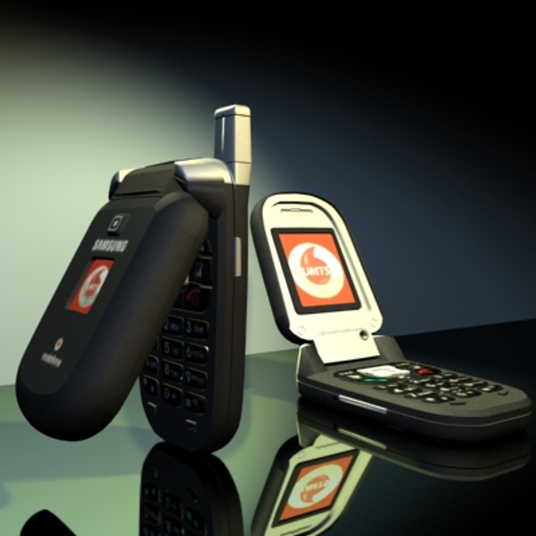 3d Model Of Samsung Mobile Phone Zv10