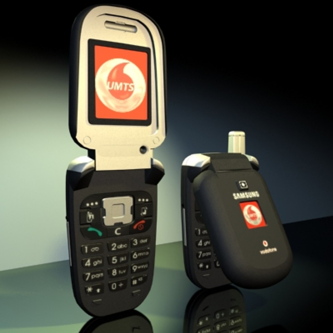 3d Model Of Samsung Mobile Phone Zv10