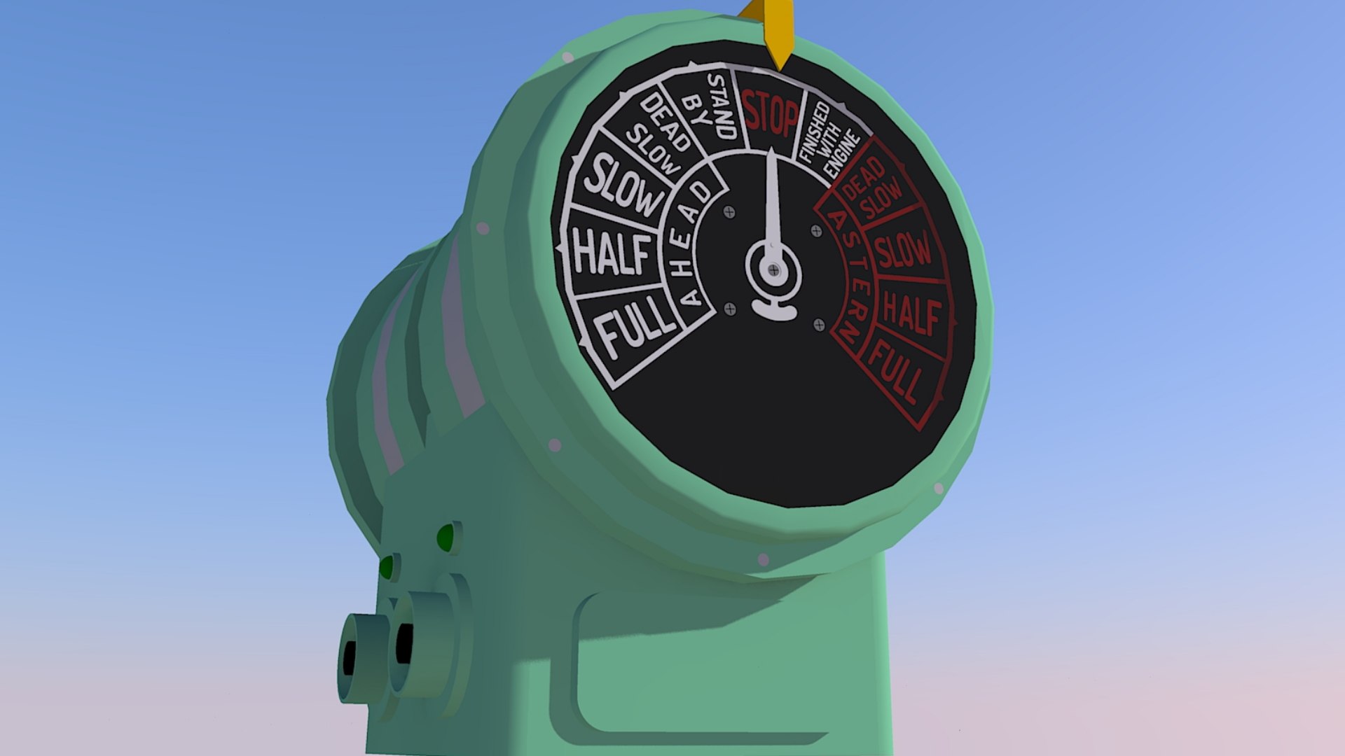 3D model Japanese Engine Order Telegraph - TurboSquid 2133785