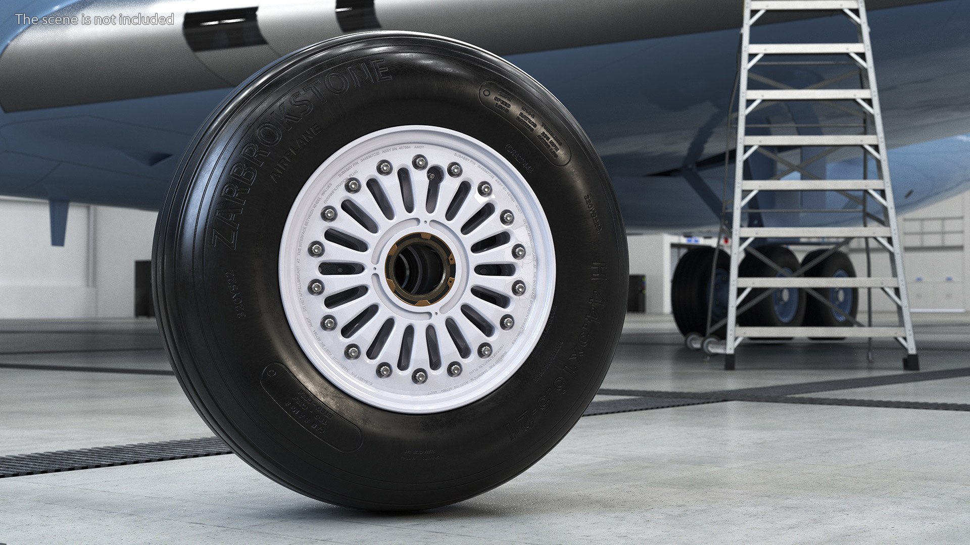 3D Boeing 737 Aircraft Wheel Model - TurboSquid 2158668