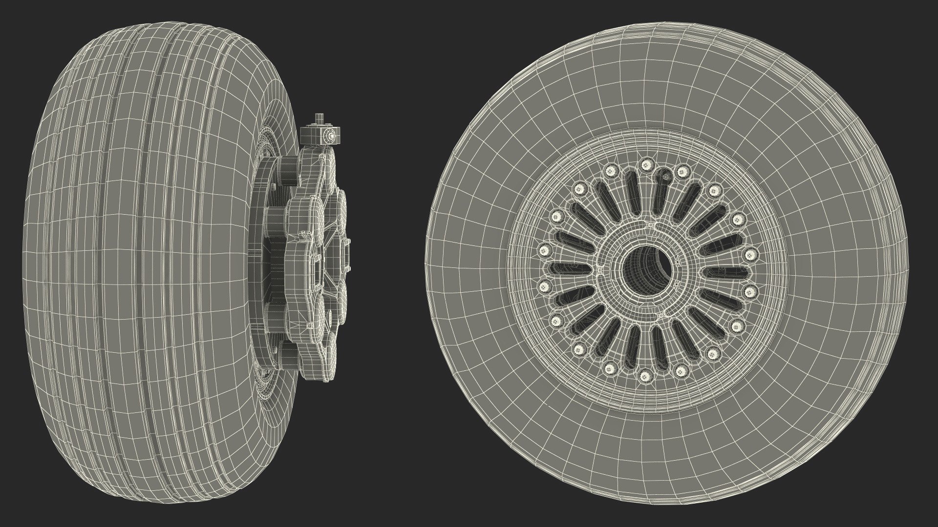 3D Boeing 737 Aircraft Wheel Model - TurboSquid 2158668