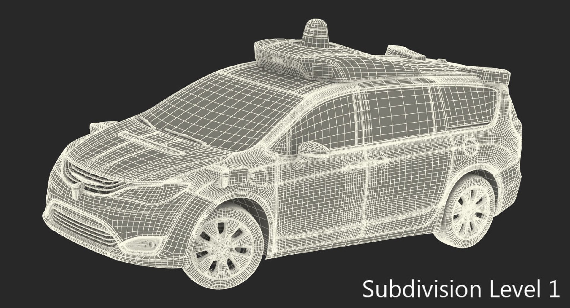3D waymo naias 3 self model - TurboSquid 1335431