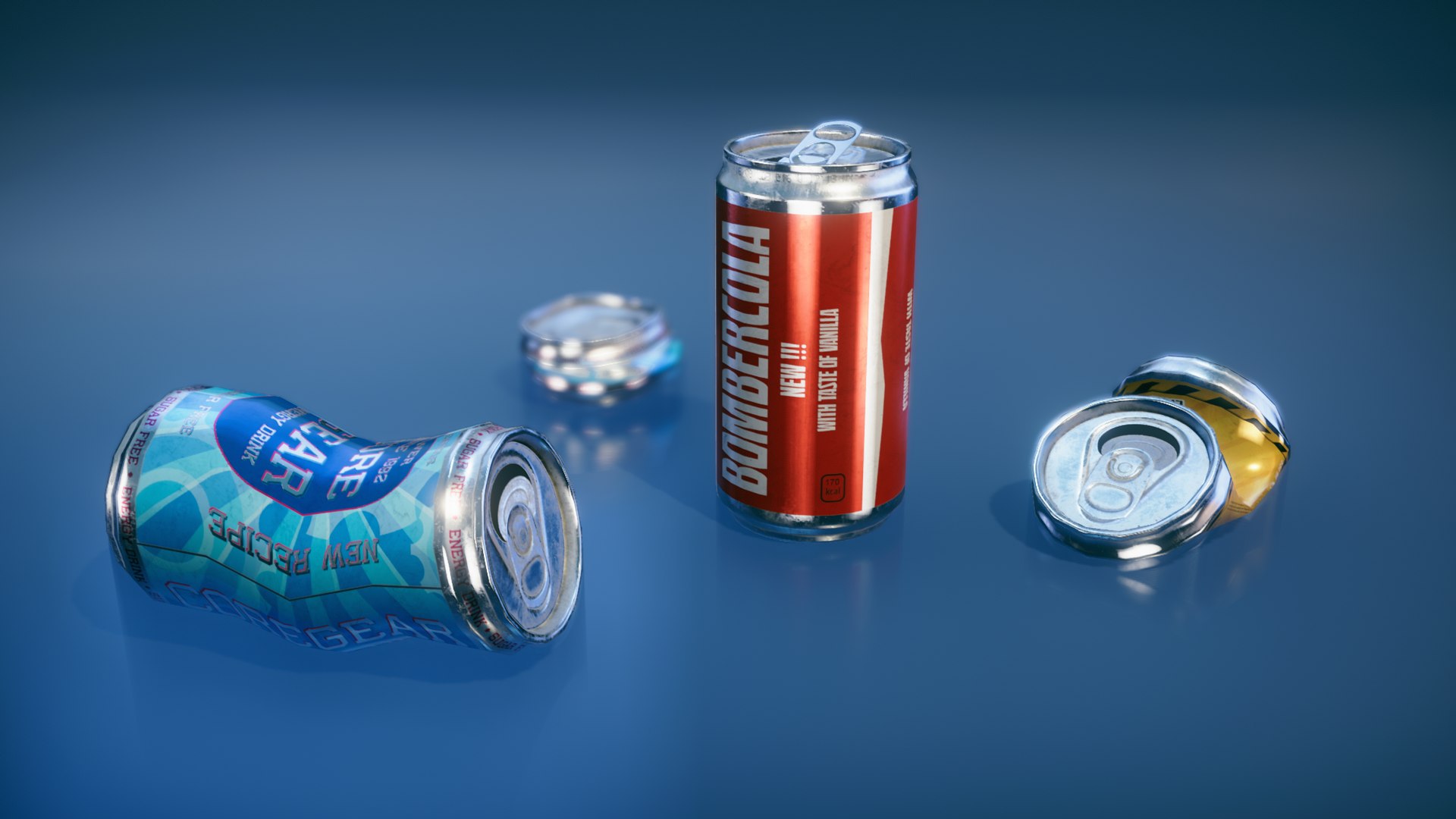 3D Cans Model - TurboSquid 1215730