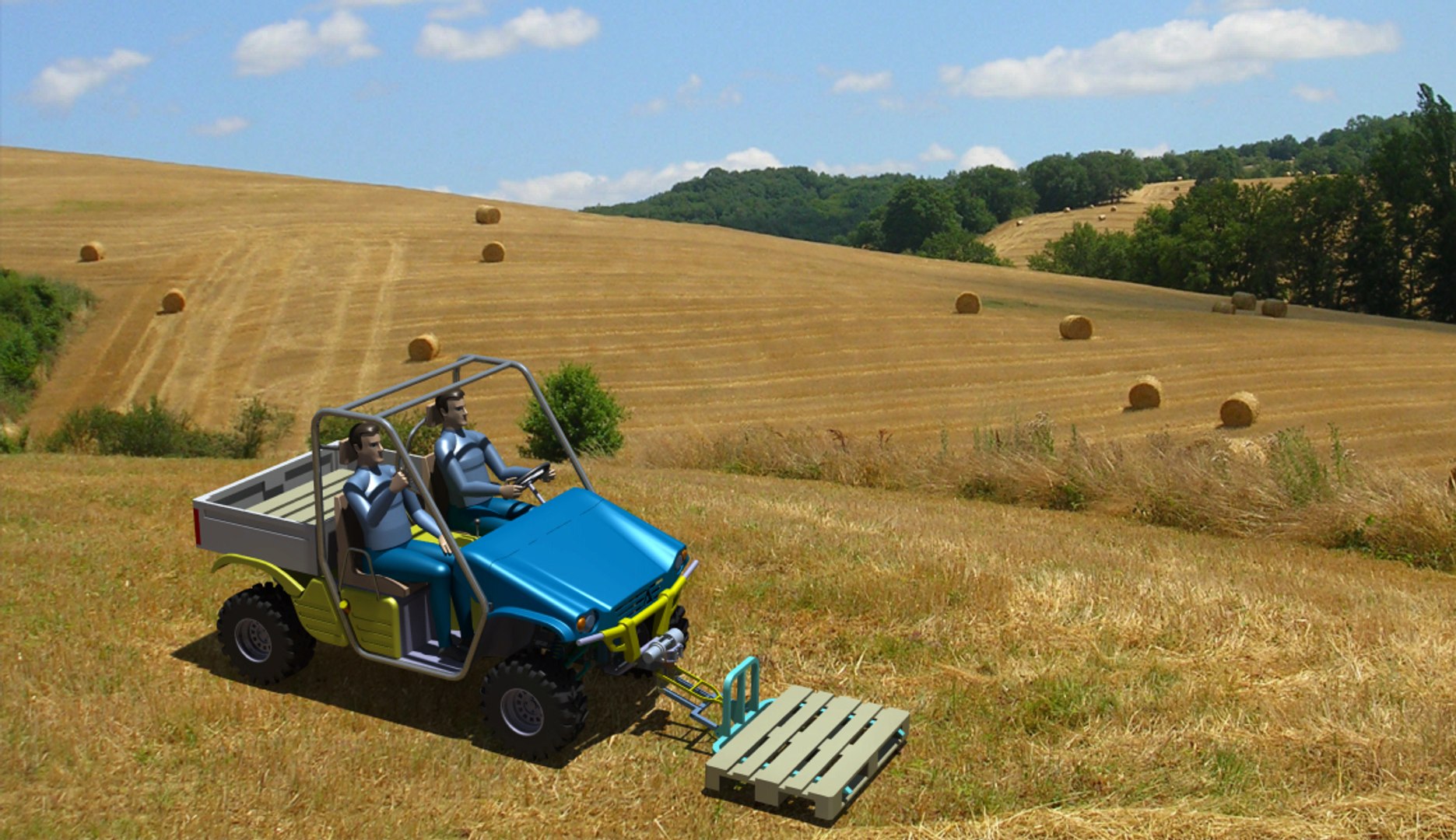 Utility Vehicle Concept 3d Wrl