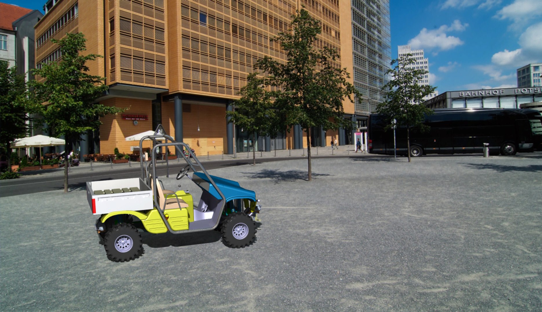 Utility Vehicle Concept 3d Wrl