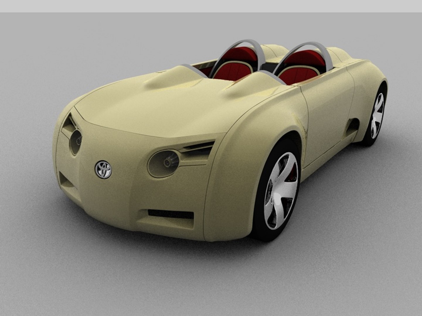 3d Toyota Cs S Model