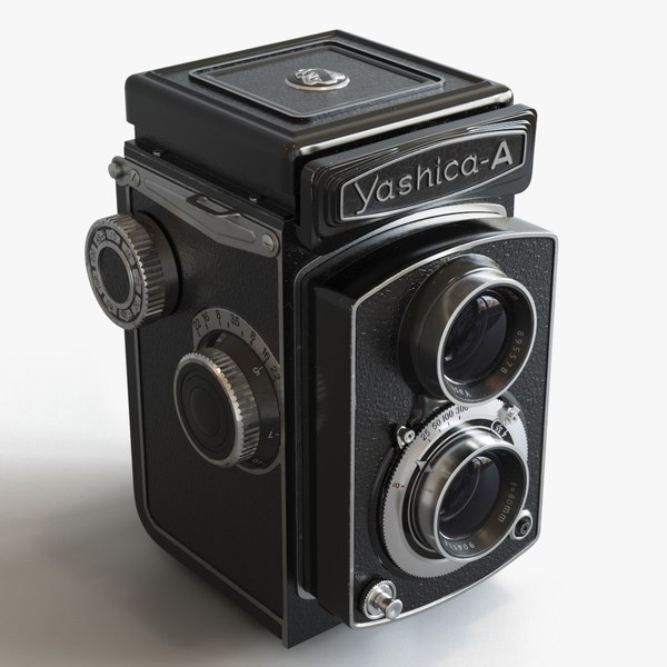 3D yashica camera - TurboSquid 1269946