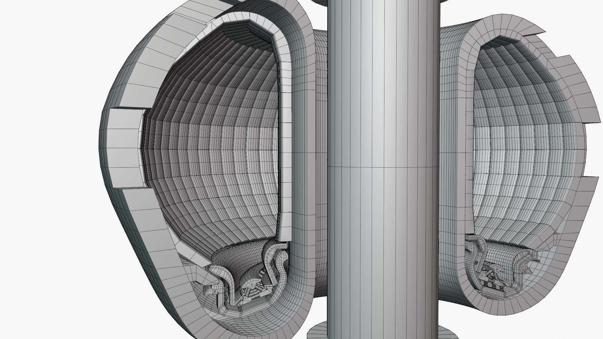 Fusion Reactor TOKAMAK 3D Model - TurboSquid 1805261