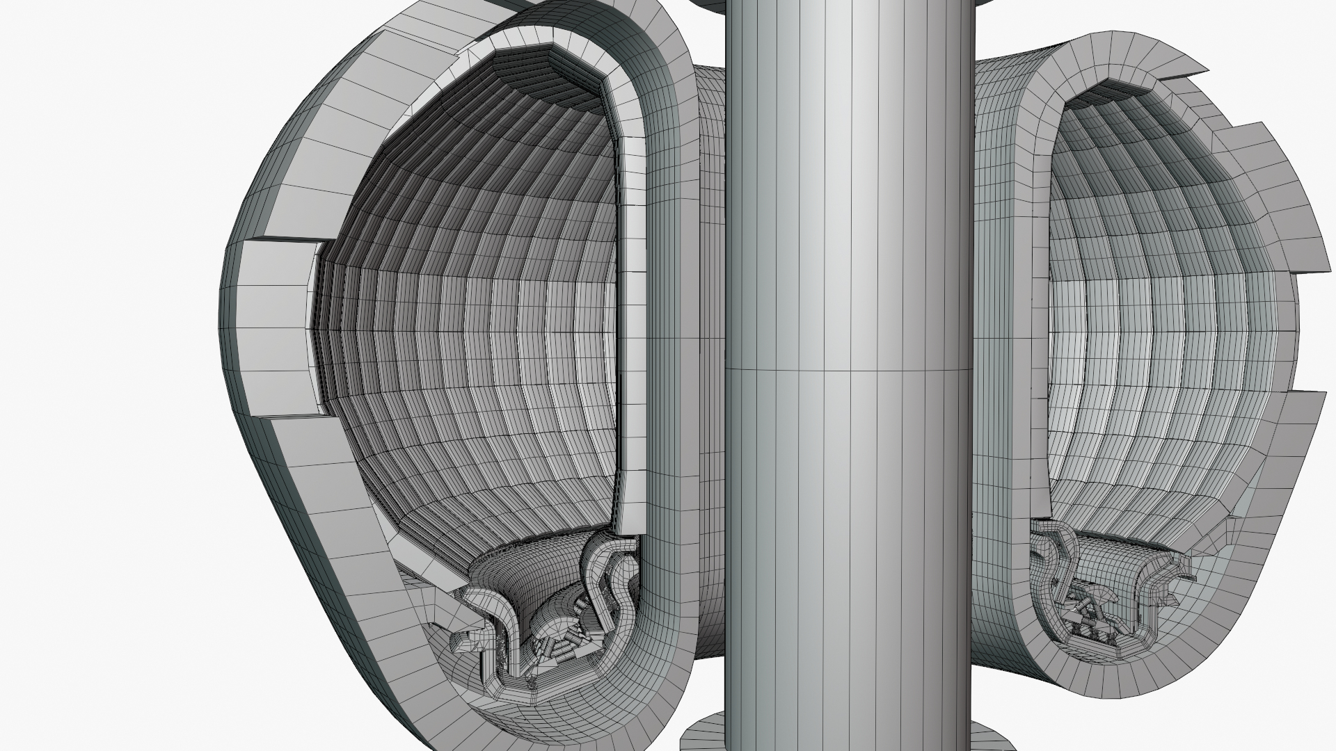 Fusion reactor TOKAMAK 3D model - TurboSquid 1805261