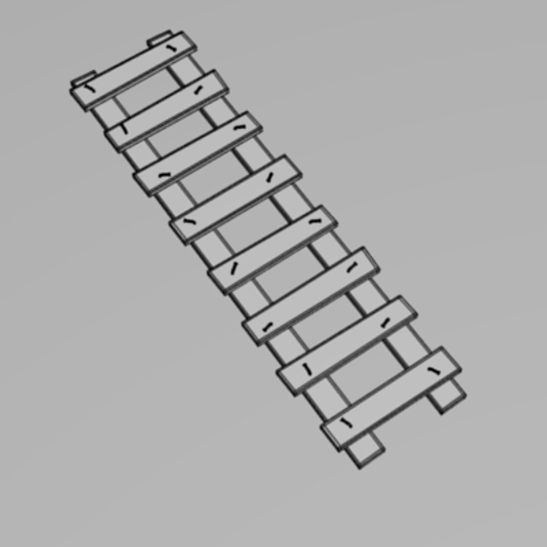 Ladder Stepladder 3d Max