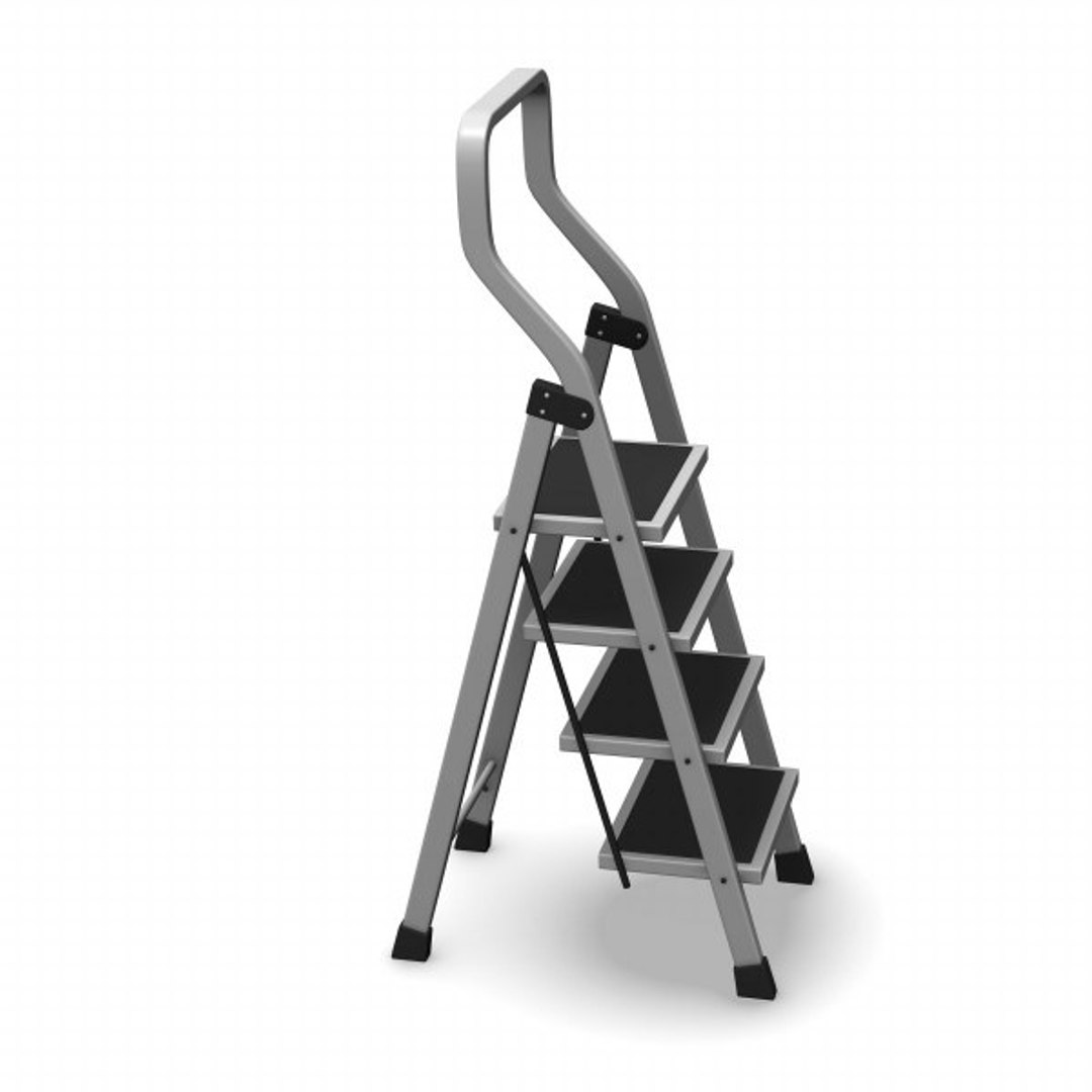 Ladder Stepladder 3d Max