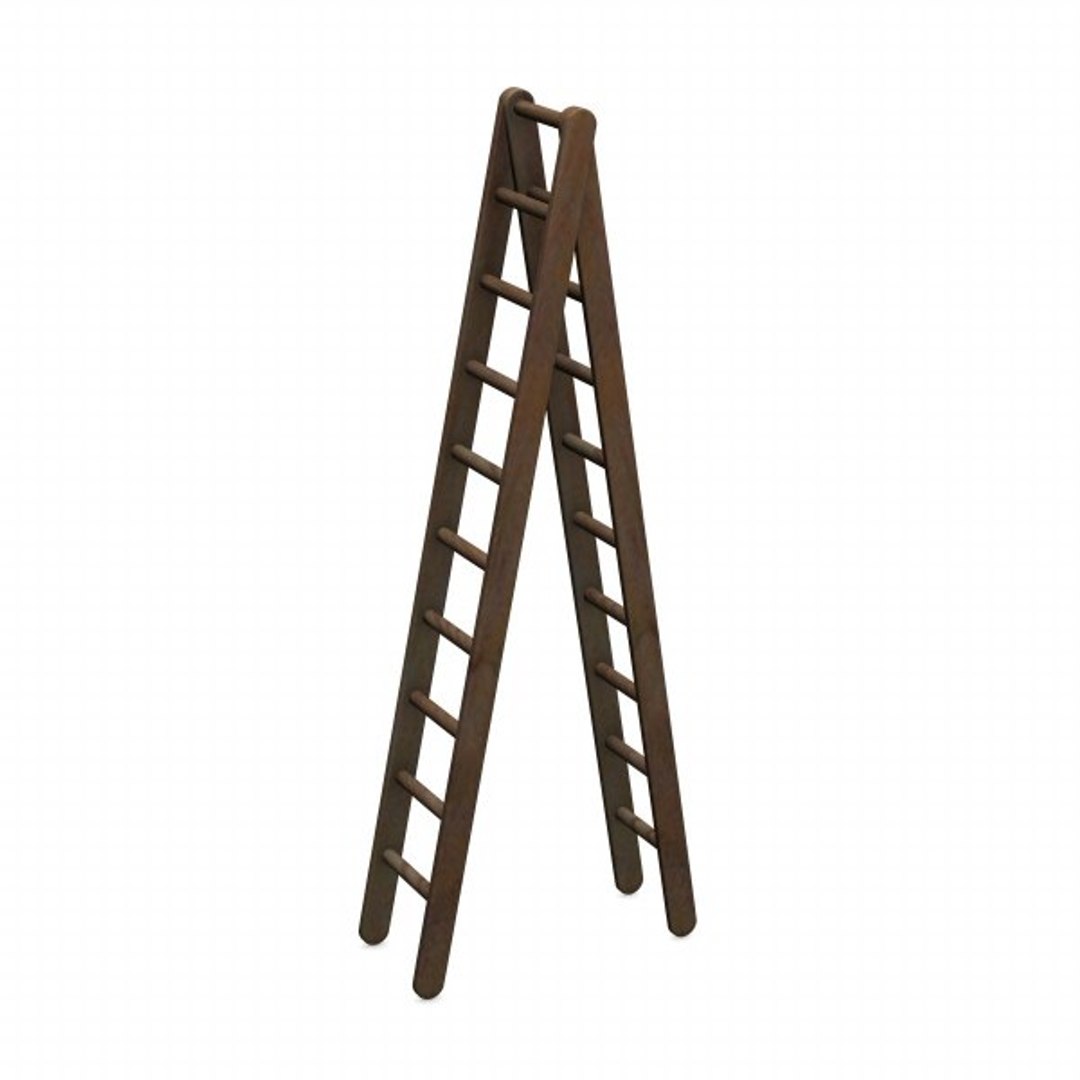 Ladder Stepladder 3d Max