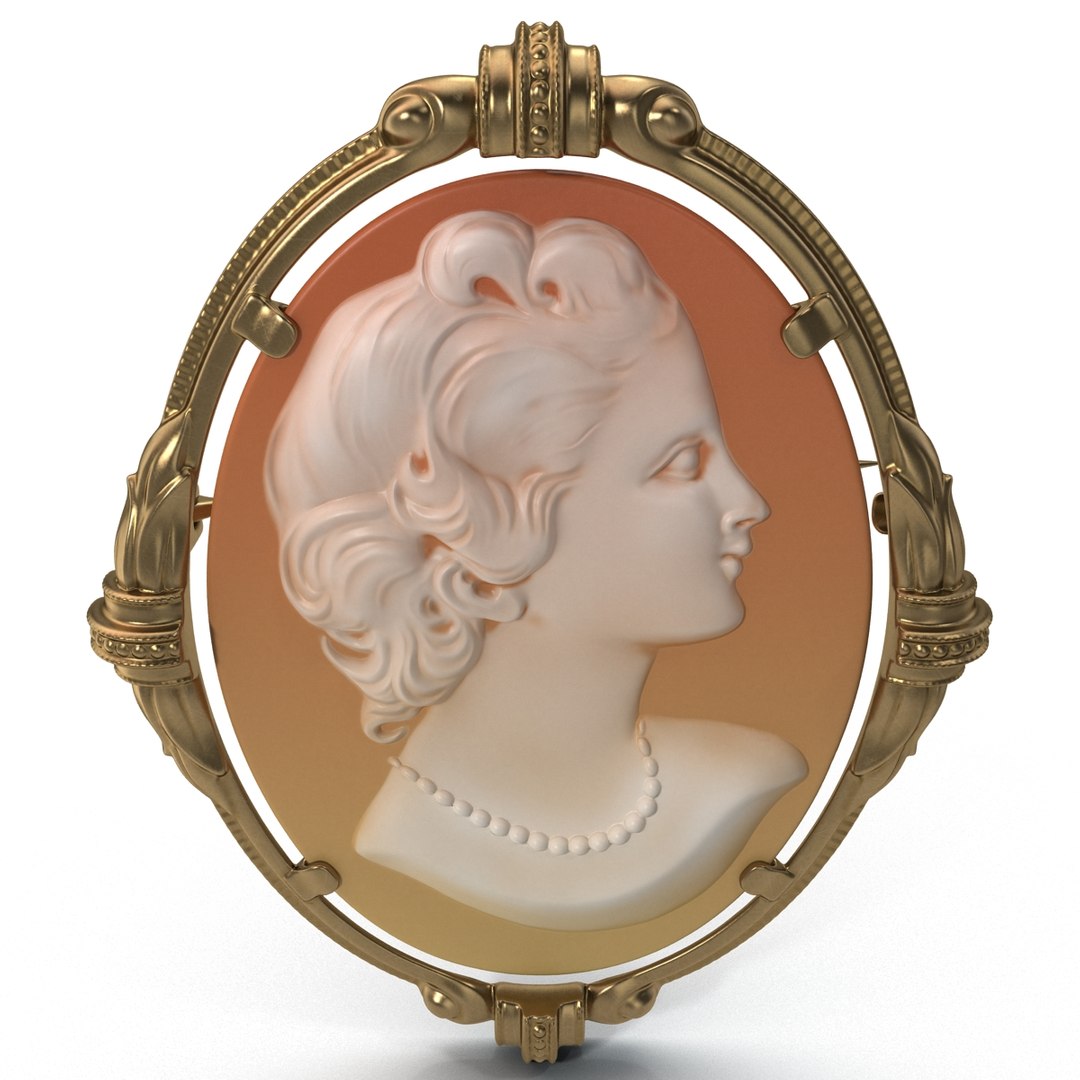 Cameo Brooch Max
