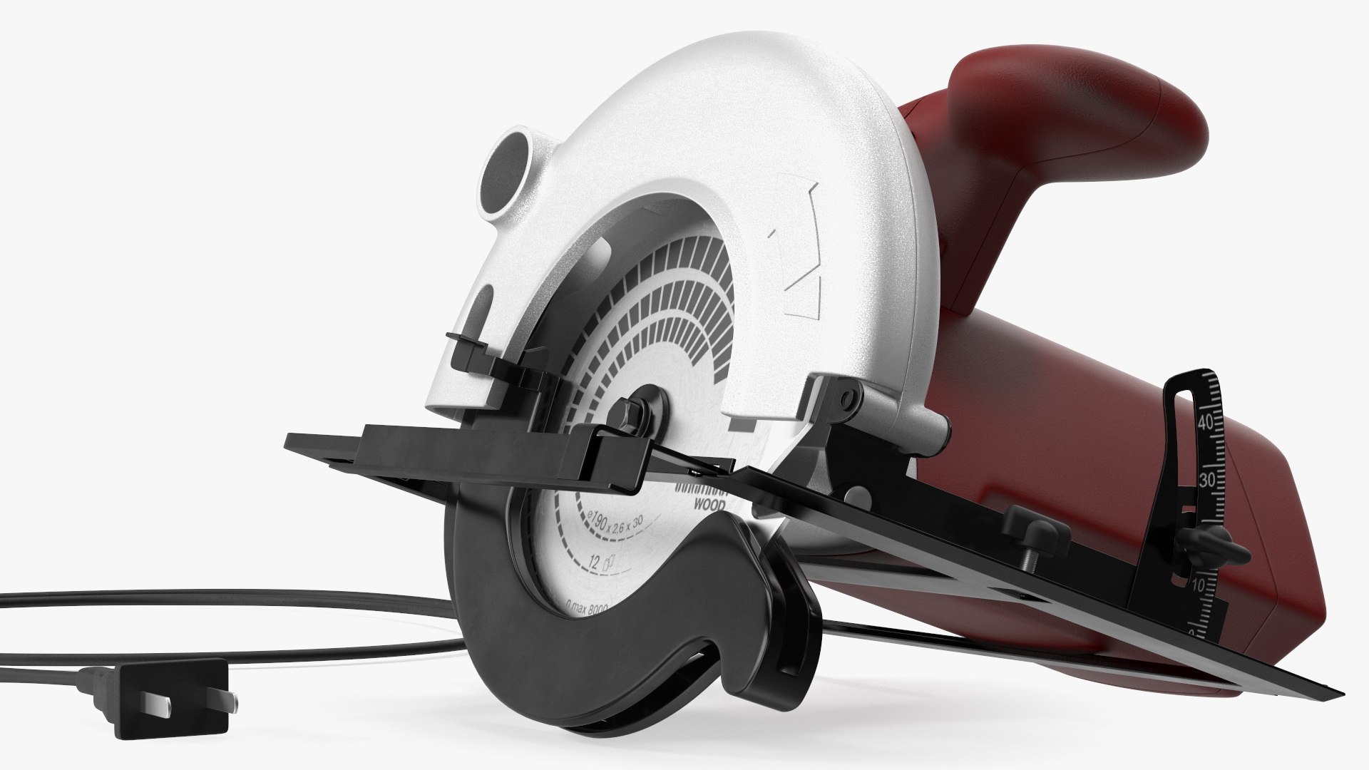 Left Blade Circular Saw 3D Model - TurboSquid 2117710