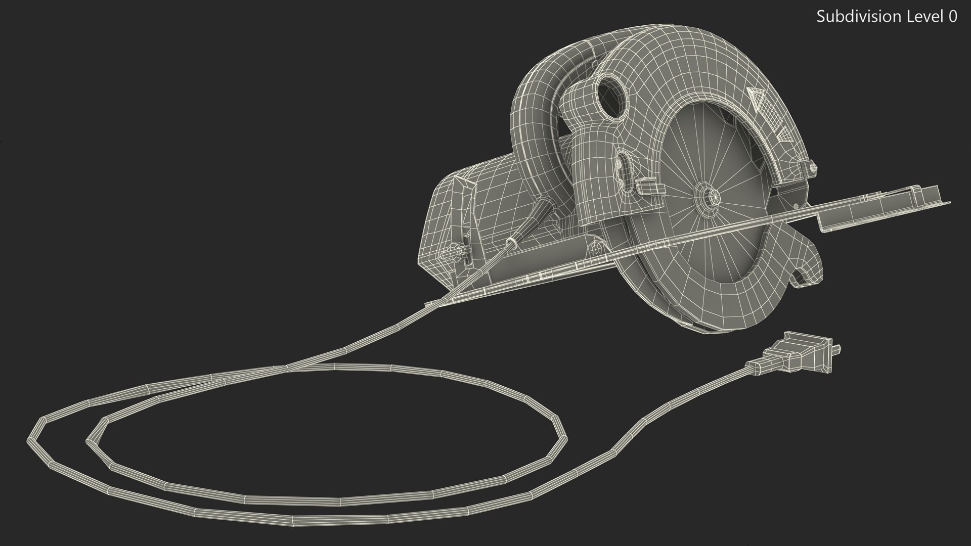 Left Blade Circular Saw 3D Model - TurboSquid 2117710