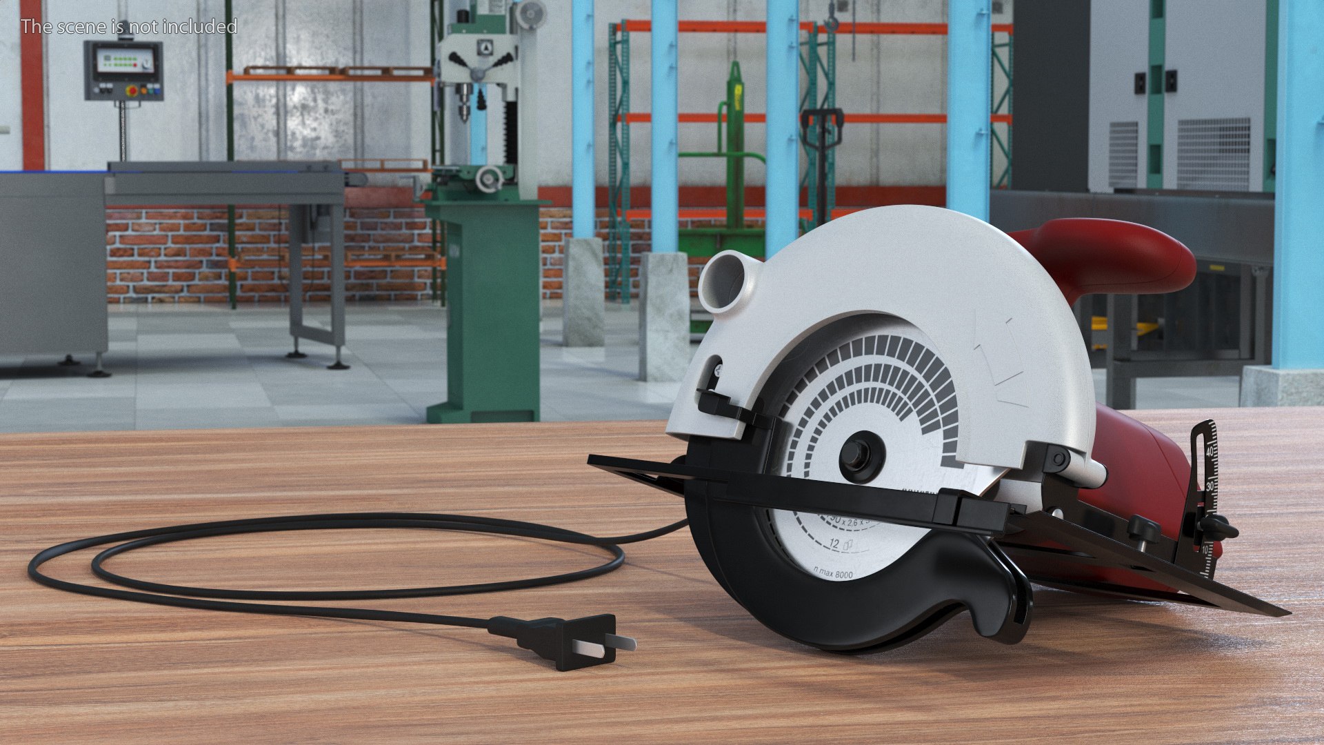 Left Blade Circular Saw 3D Model - TurboSquid 2117710